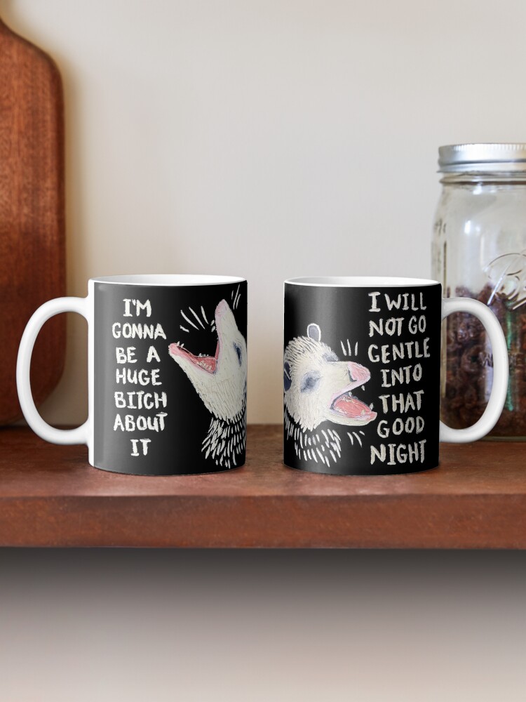 "Existential Crisis Possum" Coffee Mug for Sale by PigeonPottery ...