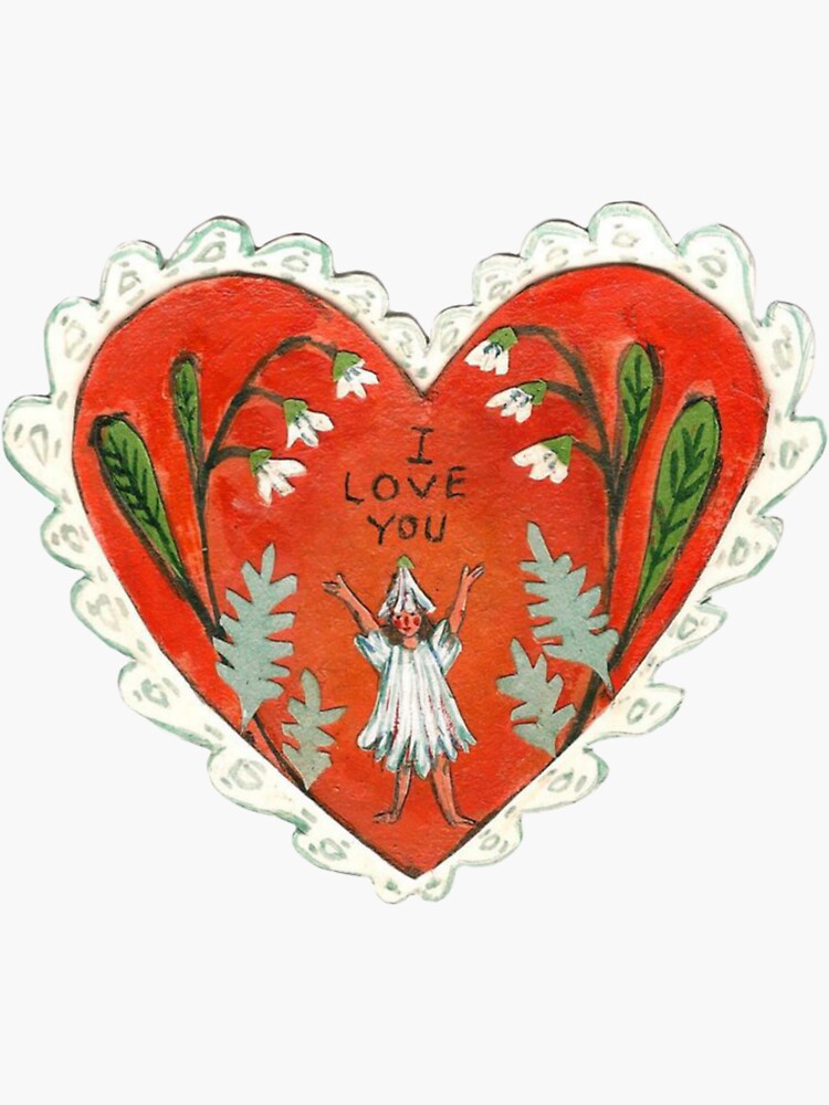 "Coquette fairycore heart " Sticker for Sale by Pixiedrop | Redbubble