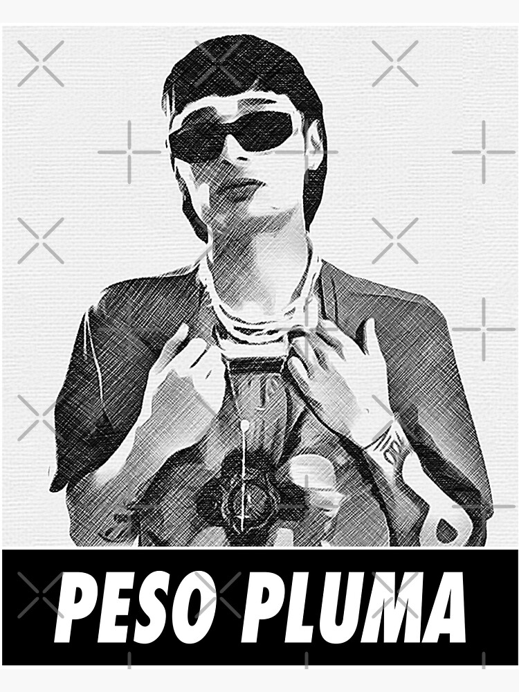 "peso pluma" Sticker for Sale by Grafik0 | Redbubble