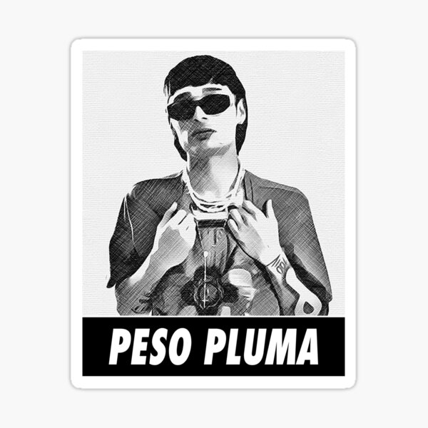 "peso pluma" Sticker for Sale by Grafik0 | Redbubble