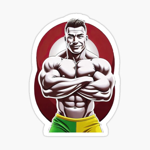 "Bodybuilder" Sticker for Sale by Supernov666 | Redbubble