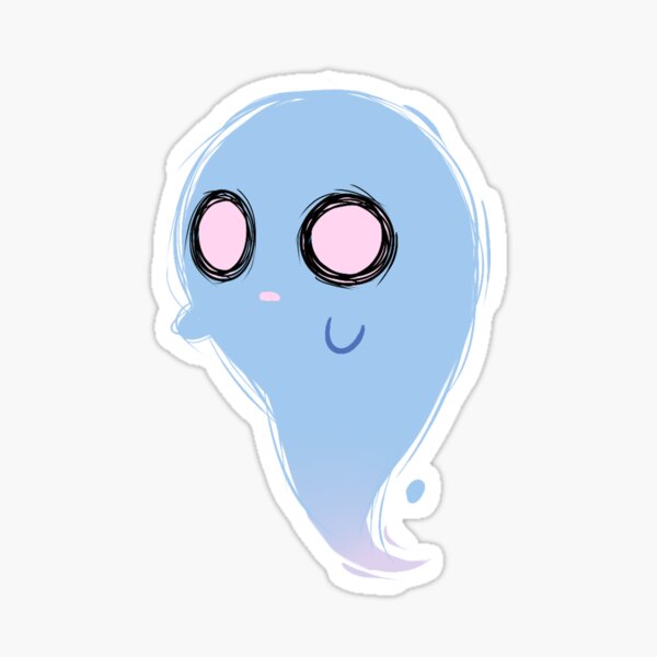 "Pepe, The Ghost" Sticker for Sale by Wolfiepizza | Redbubble