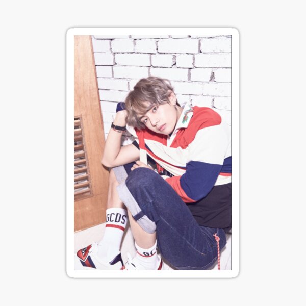 "BTS V Love Yourself" Sticker for Sale by mapao | Redbubble