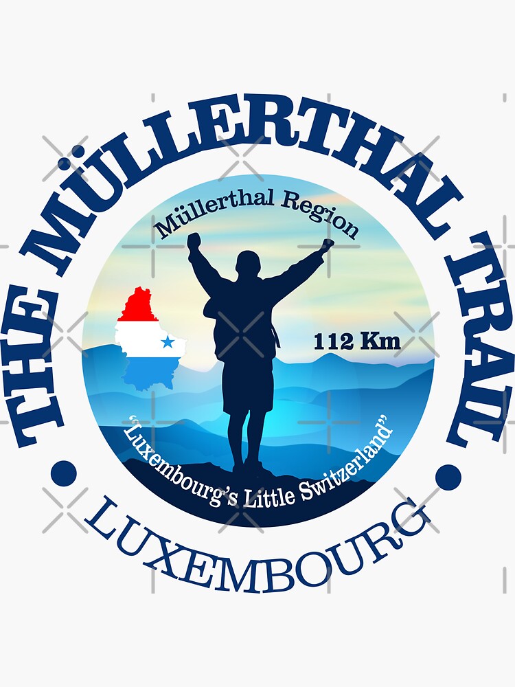 "Mullerthal Trail (V)" Sticker for Sale by curranmorgan | Redbubble