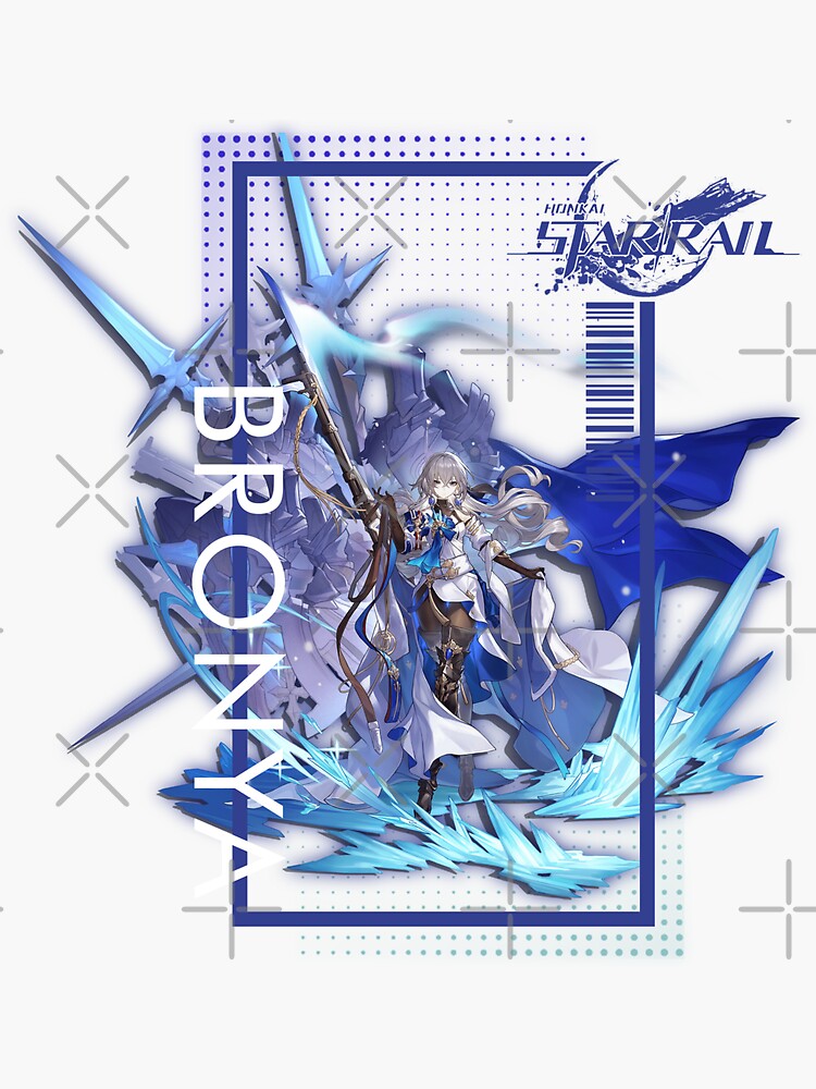 "Honkai Star Rail - Bronya - Character Portrait" Sticker for Sale by ...
