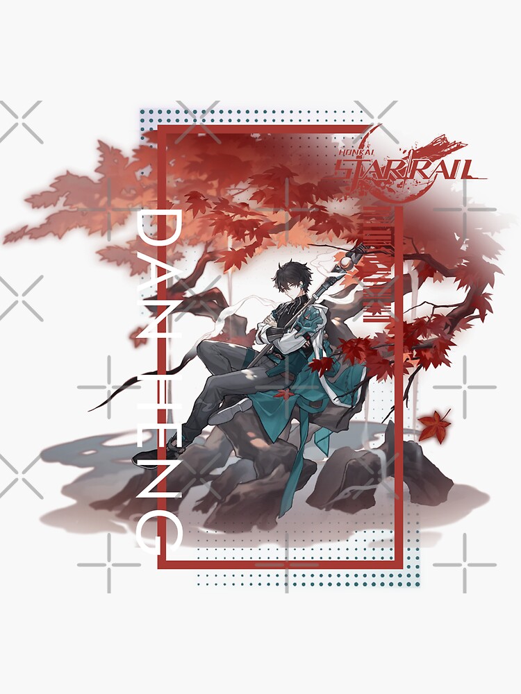 "Honkai Star Rail - Dan Heng - Character Portrait" Sticker for Sale by ...