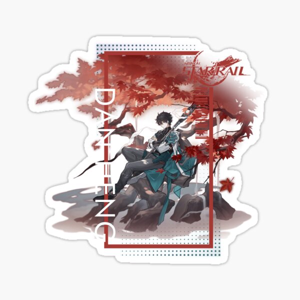 "Honkai Star Rail - Dan Heng - Character Portrait" Sticker for Sale by ...