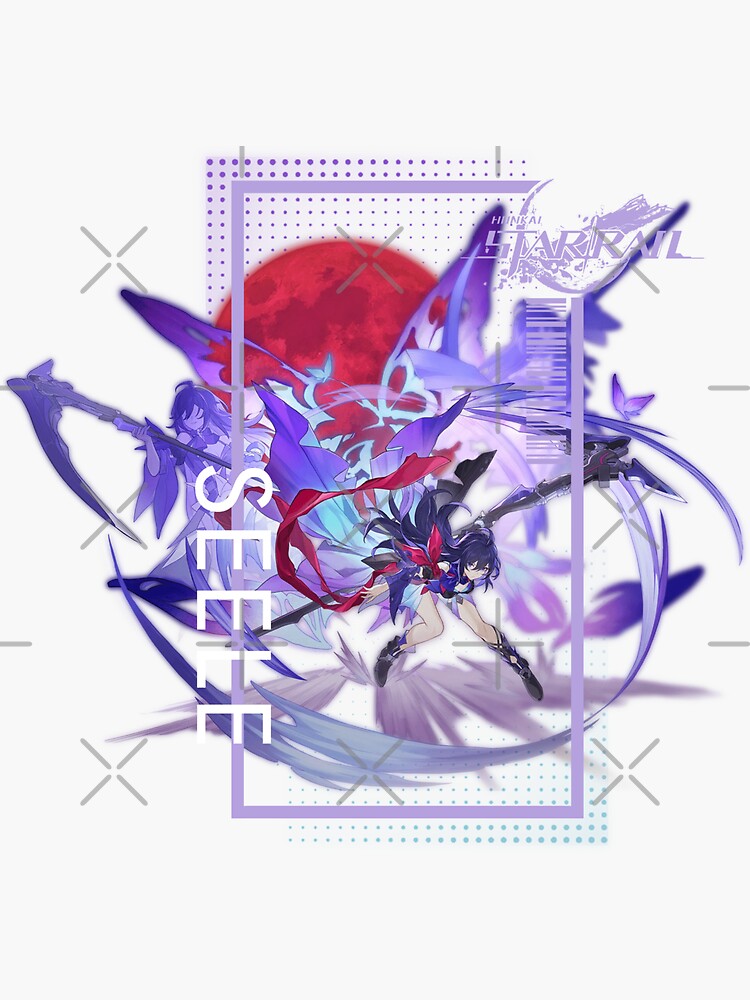 "Honkai Star Rail - Seele - Character Portrait" Sticker for Sale by ...