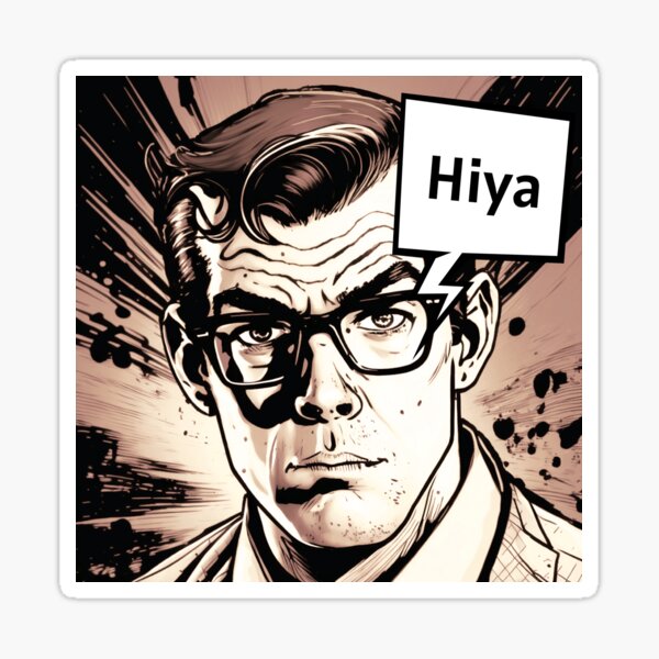 "Richard Osman " Sticker for Sale by Pixel-Anytime | Redbubble