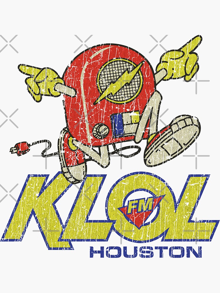 "KLOL FM Houston 1970" Sticker for Sale by AstroZombie6669 | Redbubble