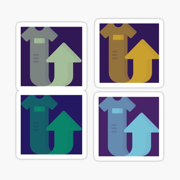 "Upcycling Funny Upcycle" Sticker for Sale by TelmoShop | Redbubble