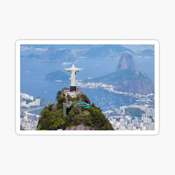 "Rio de Janeiro" Sticker by chuck2018 | Redbubble