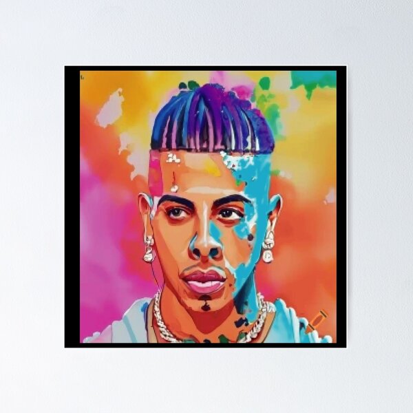 "Fan art rauw alejandro" Poster by kairos24 | Redbubble