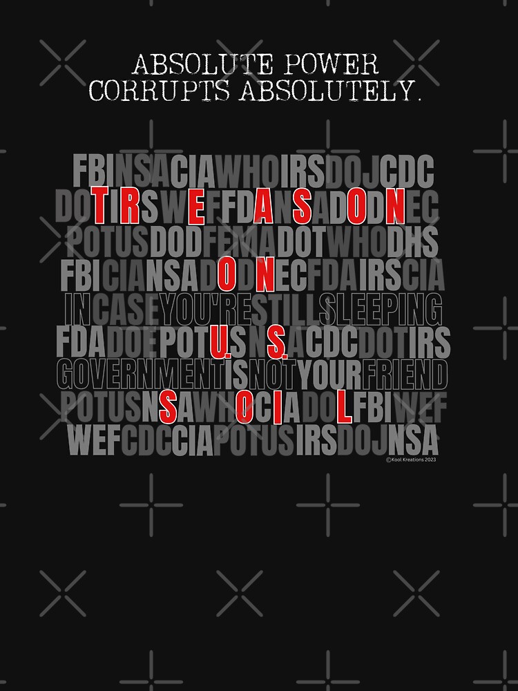 "Absolute Power Corrupts Absolutely" T-shirt for Sale by ...