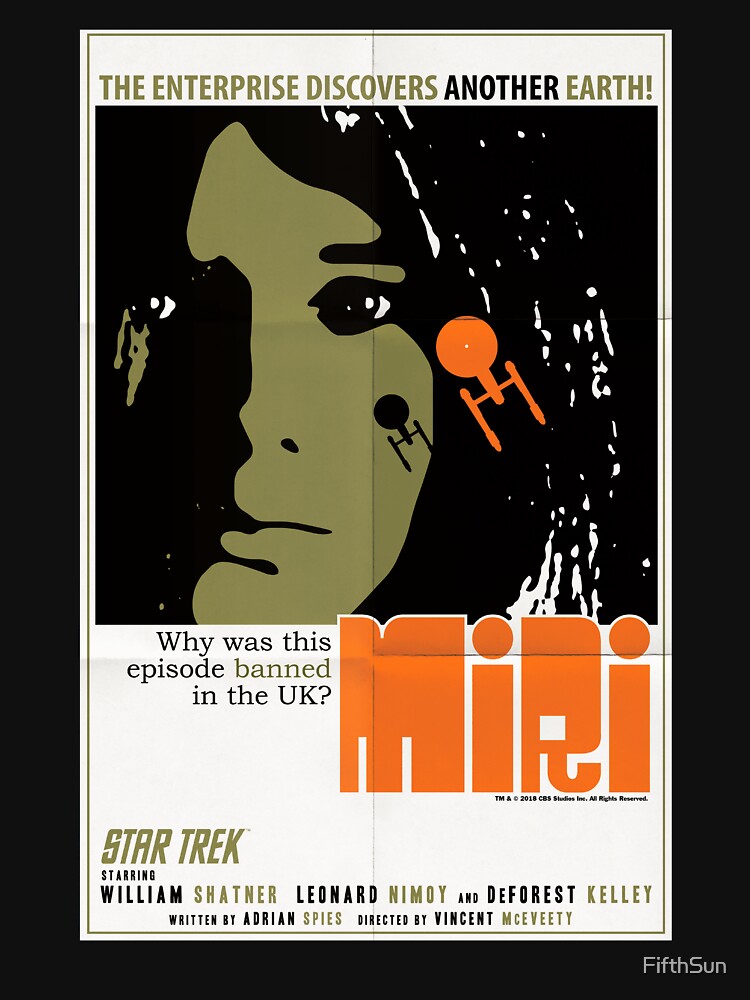 "Star Trek: The Original Series Miri Vintage Poster" Essential T-Shirt ...