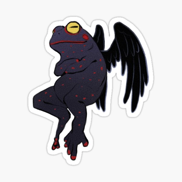"Stardew Valley - Void Frog by mkun" Sticker for Sale by mkunart ...
