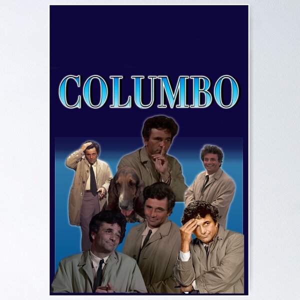 "Columbo Vintage Poster" Poster for Sale by barmbrackx | Redbubble