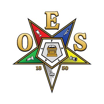 "OES Emblem Order of the Eastern Star" Sticker for Sale by ...