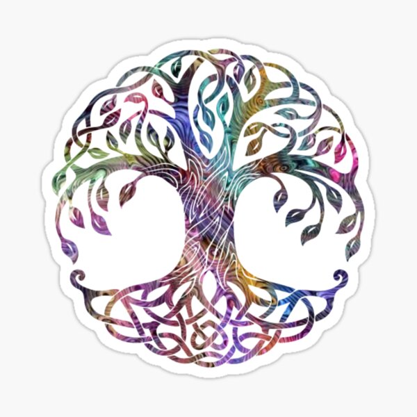 "Tree of life" Sticker for Sale by SunPalmDesigns | Redbubble