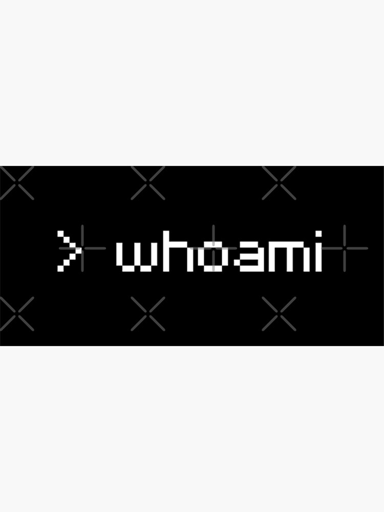 "whoami - Kali Linux" Sticker for Sale by TechTeez | Redbubble