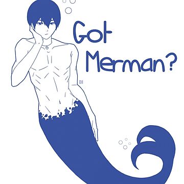 "Free Got Merman Haruka Nanase " Sticker for Sale by daphinteresting ...