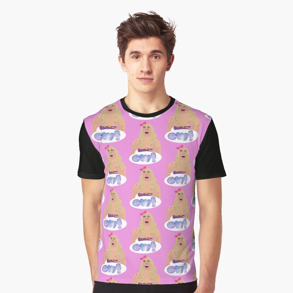 "Ew - Jimmy Fallon as Sara" Sticker for Sale by rachaelthegreat | Redbubble