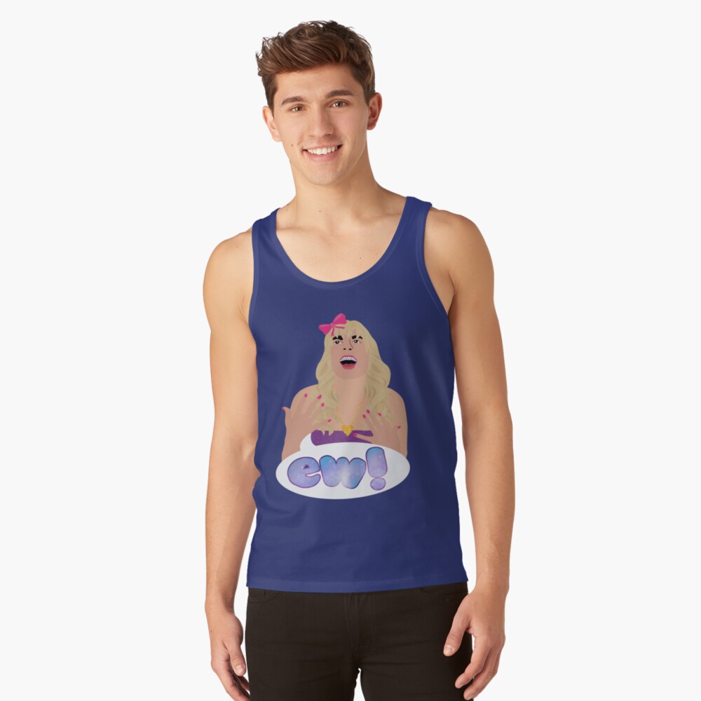 "Ew - Jimmy Fallon as Sara" Sticker for Sale by rachaelthegreat | Redbubble