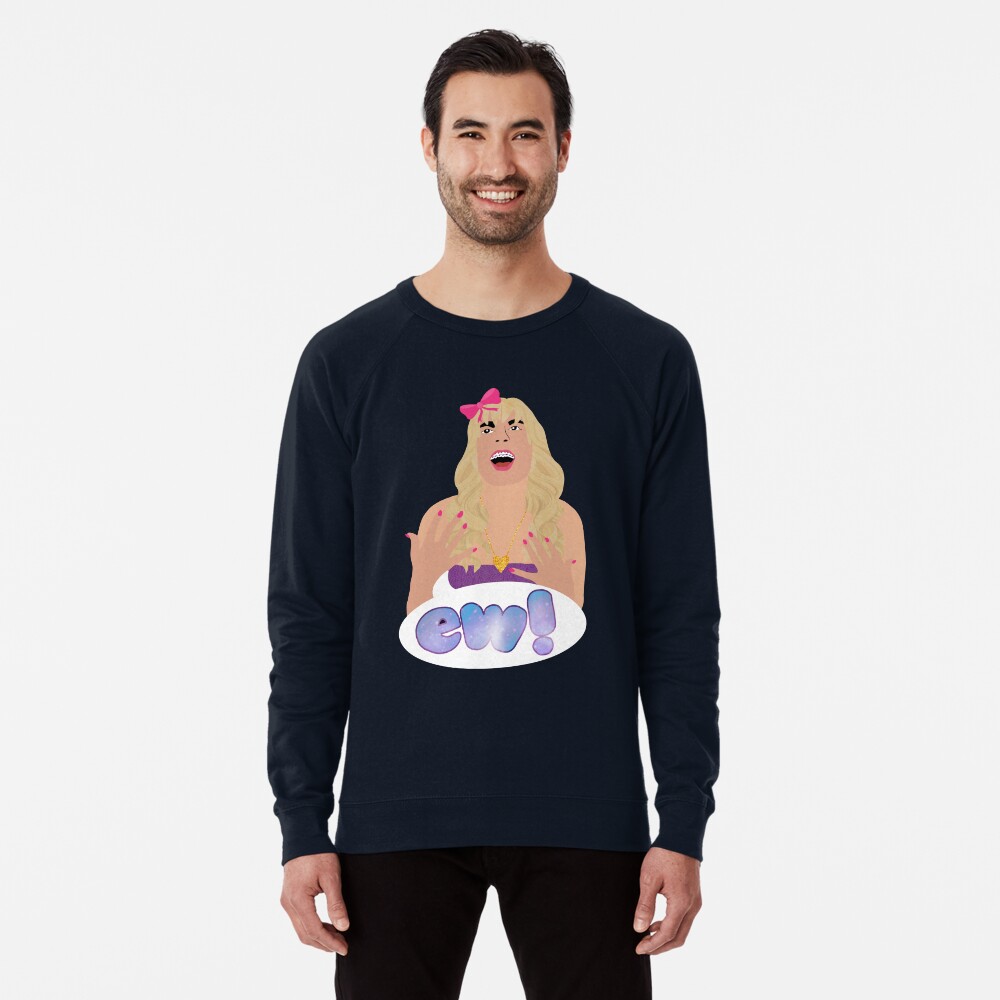 "Ew - Jimmy Fallon as Sara" Sticker for Sale by rachaelthegreat | Redbubble