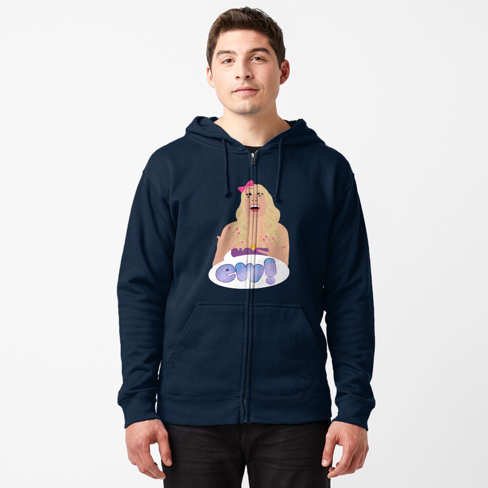 "Ew - Jimmy Fallon as Sara" Sticker for Sale by rachaelthegreat | Redbubble