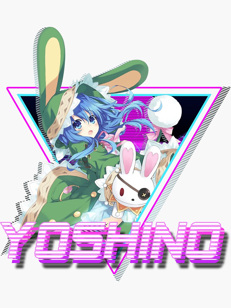 "Date A Live (Yoshino Aesthetic)" Sticker by ShaggyPOP | Redbubble