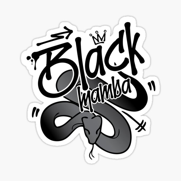 "Black Mamba one of Africa's highly venomous snakes" Sticker for Sale ...