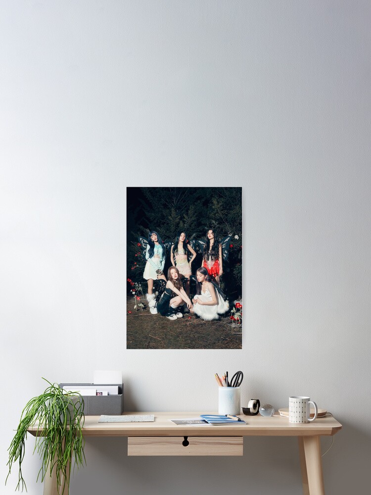 "GIDLE - I FEEL (‘FLY LIKE A BUTTERFLY’)" Poster for Sale by ...