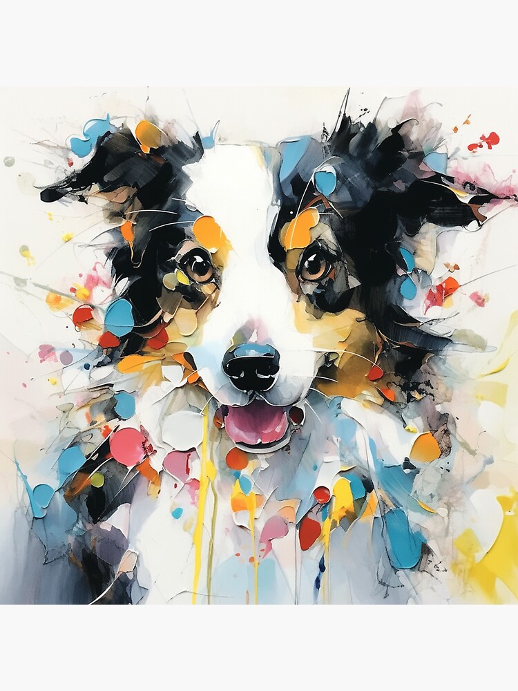 "Border Collie Dog Resilience" Sticker for Sale by SimplyScene | Redbubble