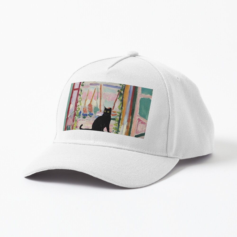 "Cat Print Matisse Open Window" Poster for Sale by outdoorway | Redbubble