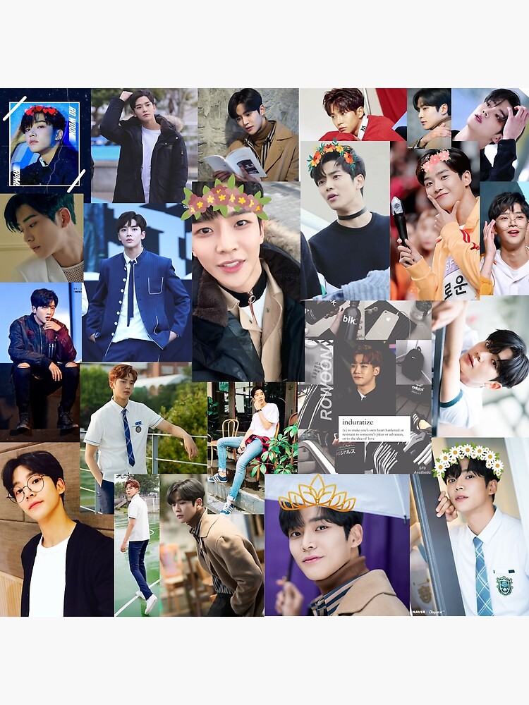 "Rowoon Beautiful Collage" Art Board Print for Sale by GoghGetta ...