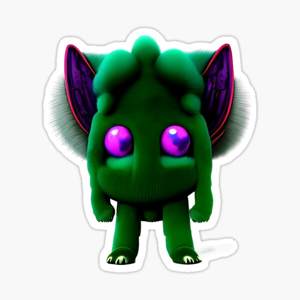 "Ugnu Alien" Sticker for Sale by UglyAliensInc | Redbubble