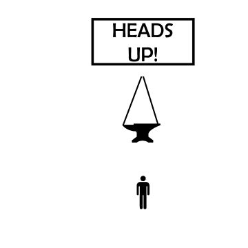 "Heads Up" Sticker for Sale by ESCPOKEMONFAN | Redbubble