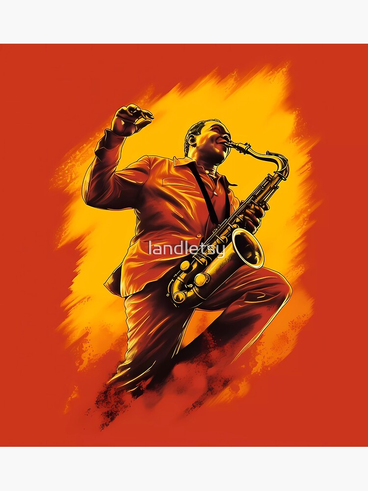 The Unapologetic Sax Player Premium Matte Vertical Poster sold by Whale ...