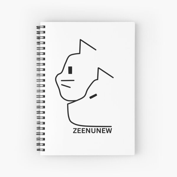"Zee and Nunew Zeenunew logo" Journal for Sale by RecStore | Redbubble