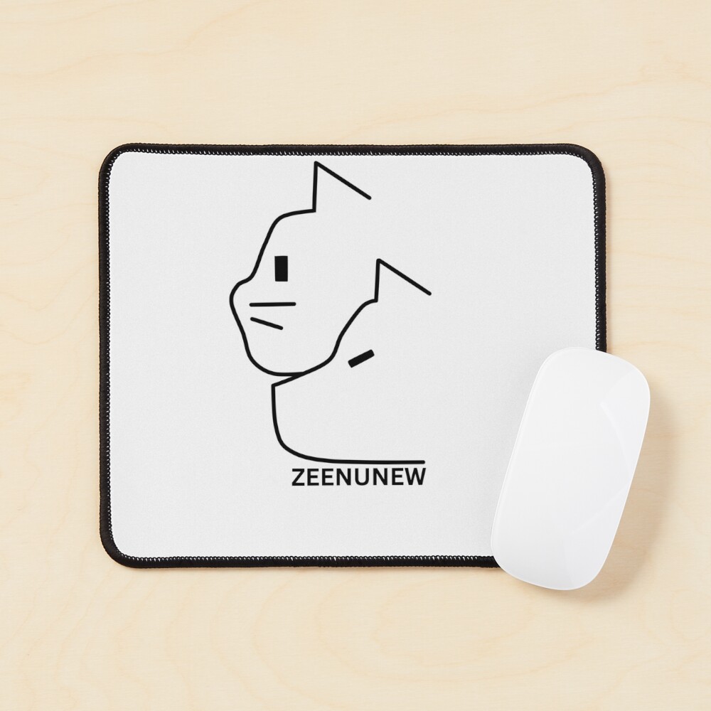 "Zee and Nunew Zeenunew logo" Sticker for Sale by RecStore | Redbubble