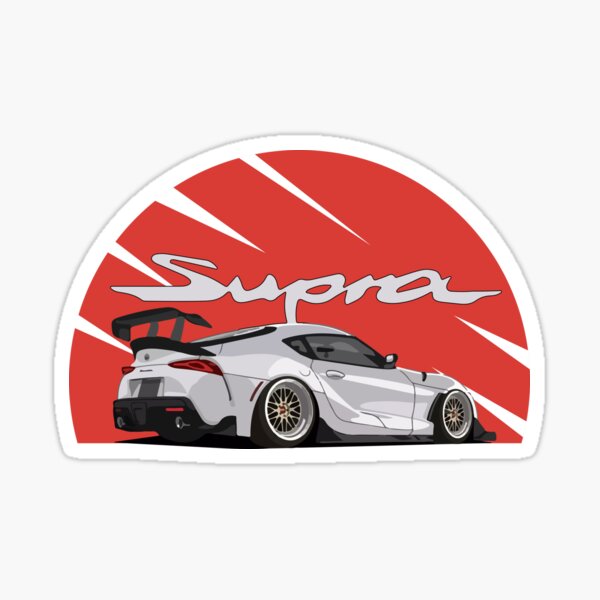 "The Supra" Sticker for Sale by BBM-STYLE-MAKER | Redbubble