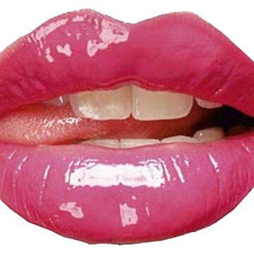"pink aesthetic y2k kiss" Sticker for Sale by spoiledbratz | Redbubble