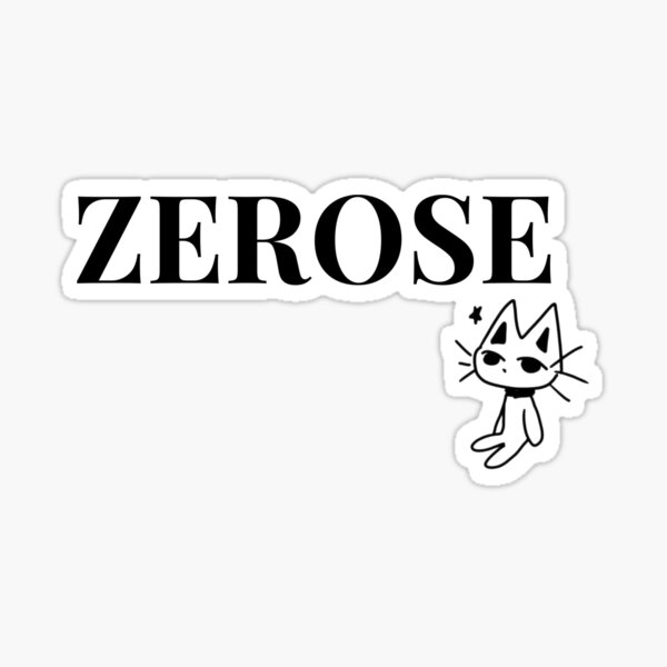 "zb1 zerose " Sticker for Sale by Bubbleshop16 | Redbubble