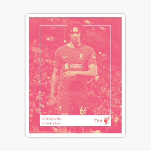 "Trent Alexander-Arnold" Sticker for Sale by BocatTees | Redbubble