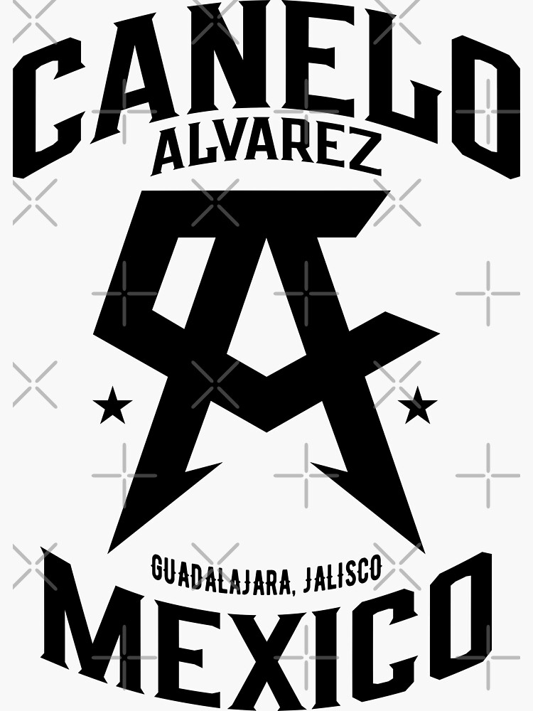 "Canelo Alvarez Guadalajara Jalisco Mexico" Sticker for Sale by ...