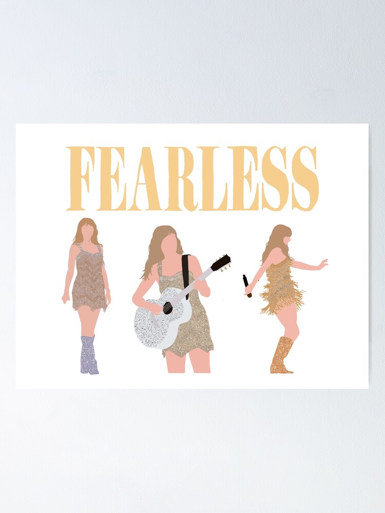 " taylor swift eras tour fearless art" Poster for Sale by nerfie ...