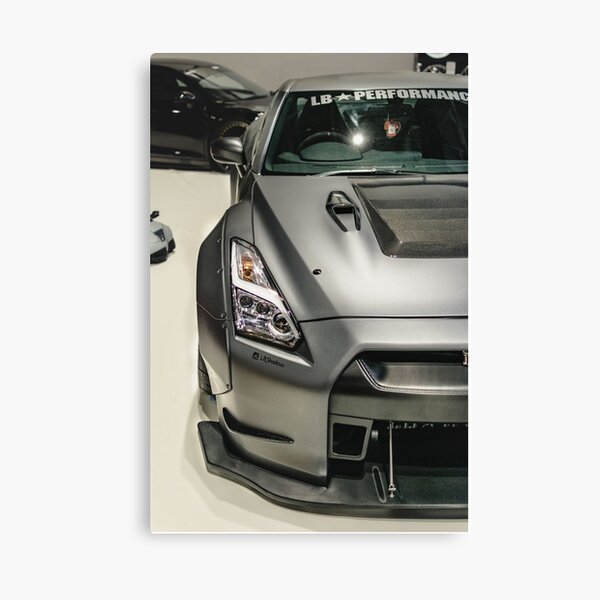 "Nissan GTR R35 Liberty Walk" Canvas Print for Sale by PGPauto | Redbubble
