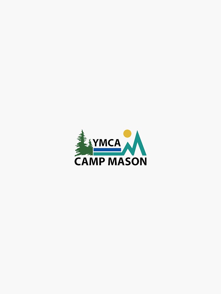 "Camp Mason Logo" Sticker for Sale by carleebystrycki | Redbubble