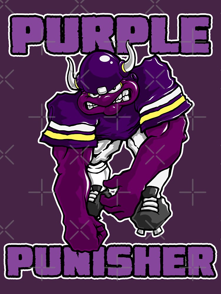 "PURPLE PUNISHER" T-shirt for Sale by markramm | Redbubble | minnesota ...