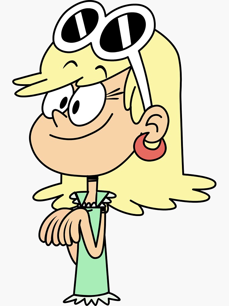 "Leni Loud The Loud House" Sticker for Sale by Diamanths | Redbubble